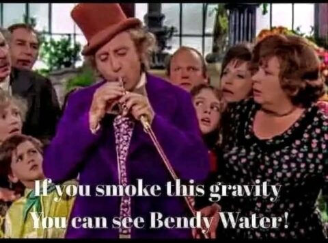 If You Smoke This Gravity You Can See Bendy Water - Flat Earth Memes